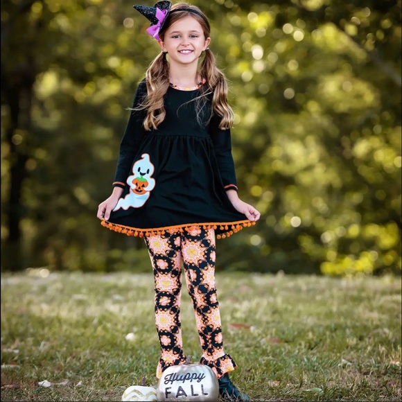 Ann Loren | Matching Sets | Ann Loren Halloween Top And Leggings Ghost ...